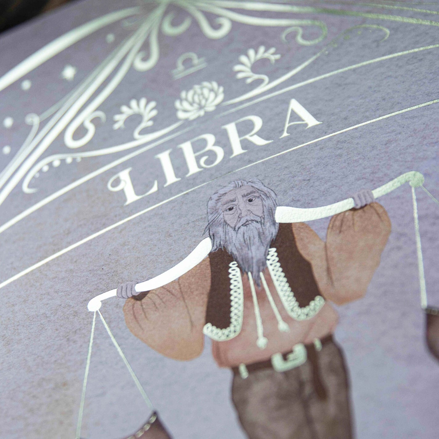 Libra Zodiac Print – Moon Phase Studios