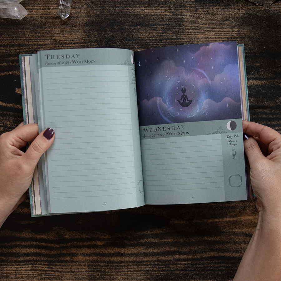 Order Your Moon Journal 2025 | Track Lunar Living With Your Moon Diary ...