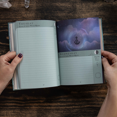 Order Your Moon Journal 2025 | Track Lunar Living With Your Moon Diary ...