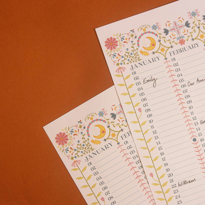 Calendar | Eternal | Prärie – Moon Phase Studios