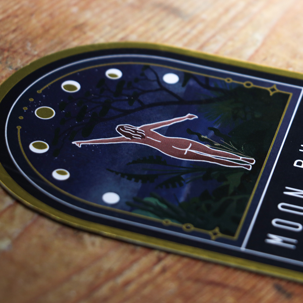 Moon Phase Sticker – Moon Phase Studio
