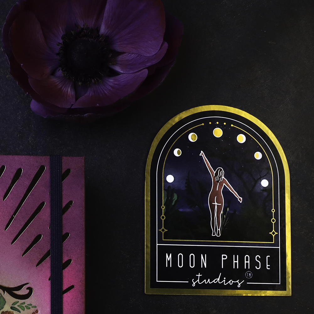 Moon Phase Sticker – Moon Phase Studio
