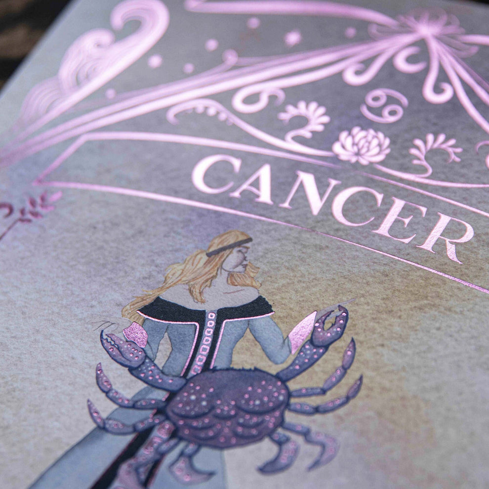 Cancer Zodiac Print – Moon Phase Studios